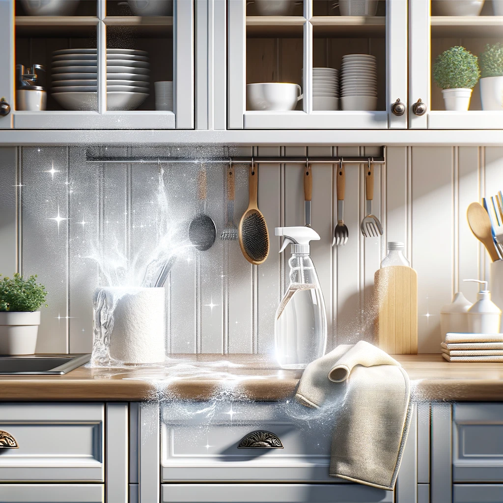 The Genius Tip for Removing Grease from Kitchen Cabinets