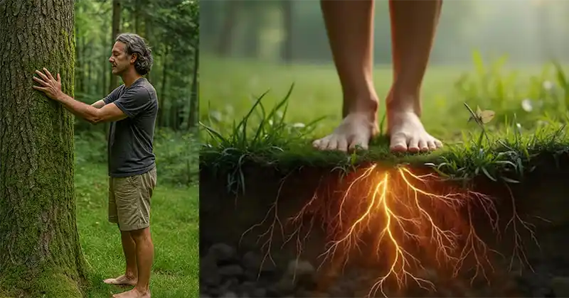 Grounded by Nature: How Barefoot Earthing and Tree Energy Restore Balance